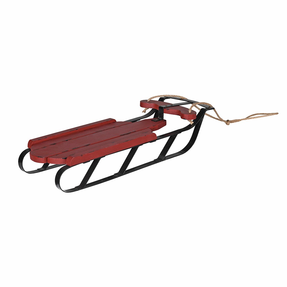 Rustic Red Sledge – Cornucopia Home and Gift