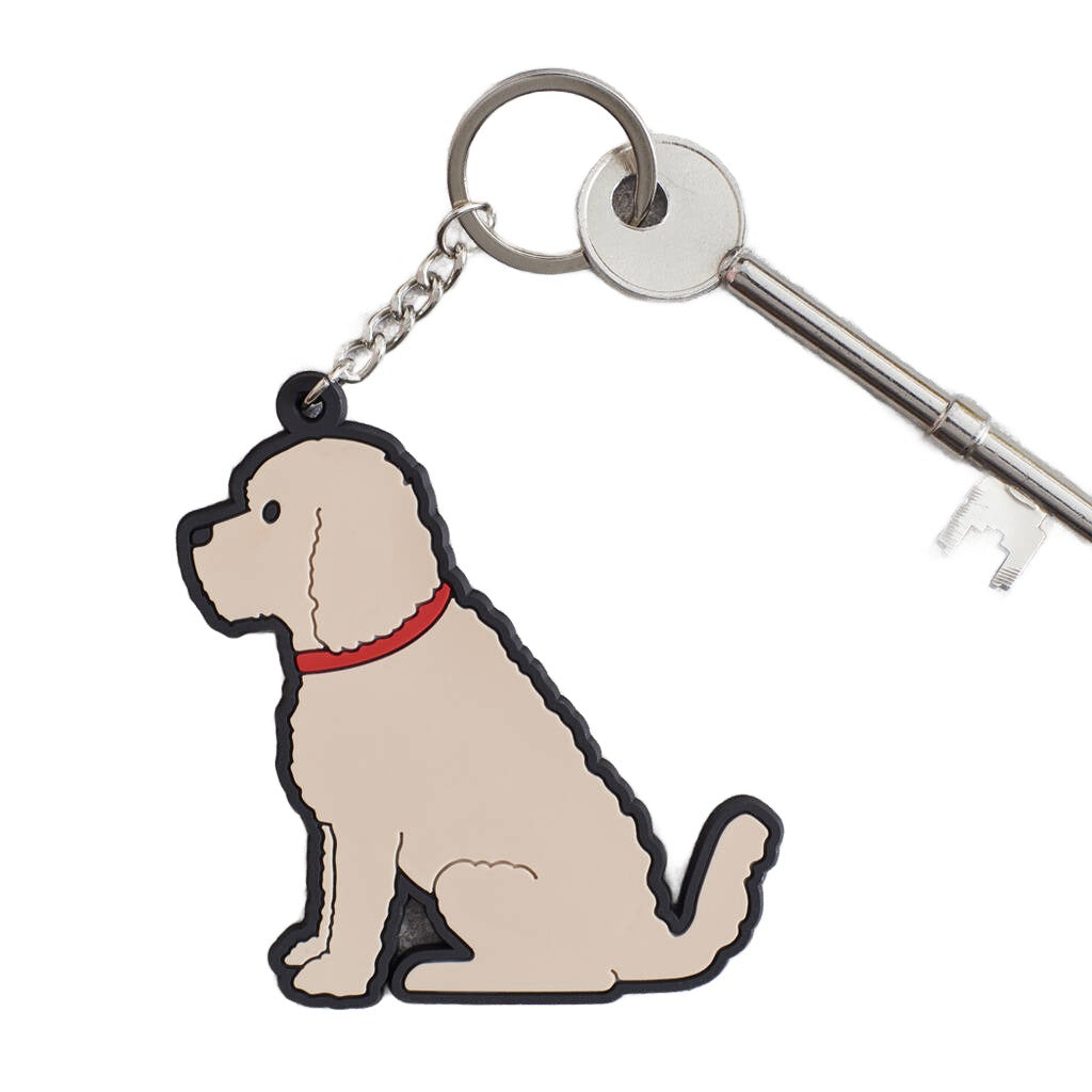 Apricot Cockapoo Keyring – Cornucopia Home and Gift